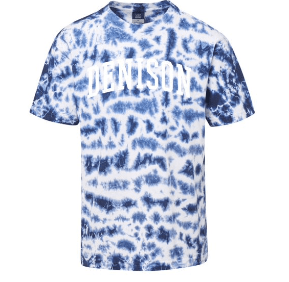 Denison MV Tee Tie Dye Navy
