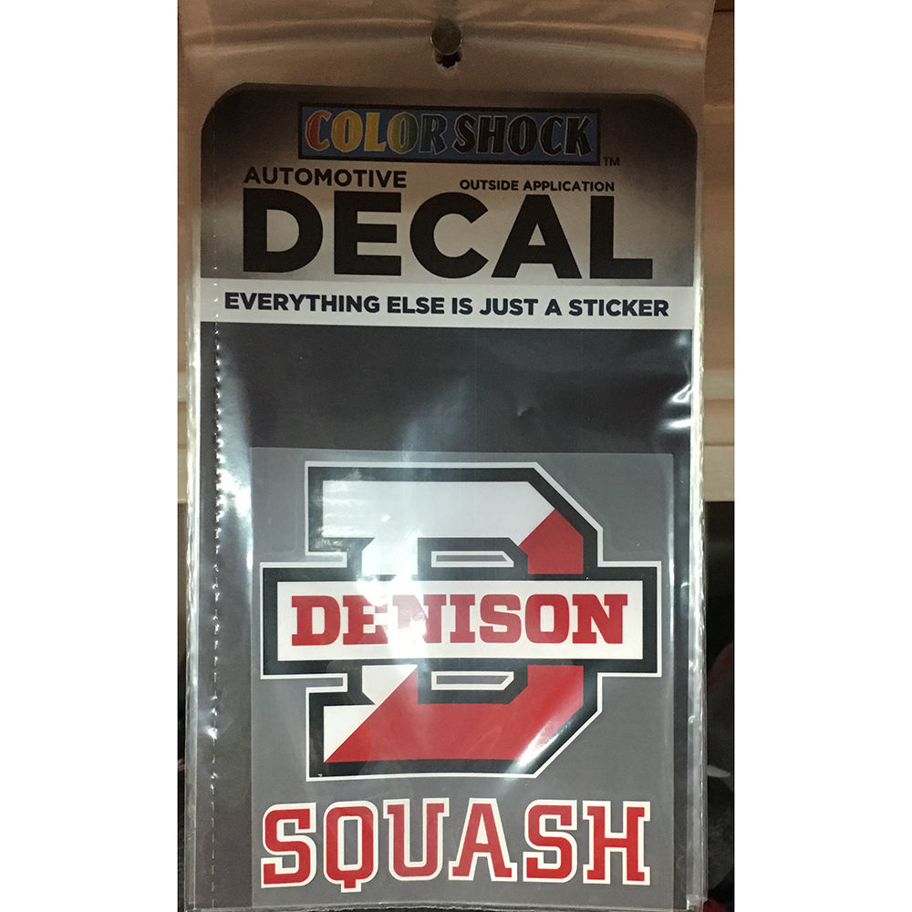 Denison Squash Decal