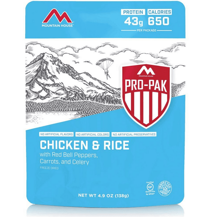 Mountain House Pro Pak Rice and Chicken