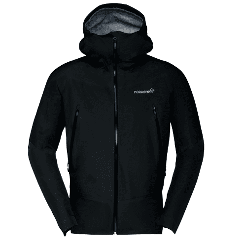 Norrona Mens Falketind Gore-Tex Jacket Caviar Black