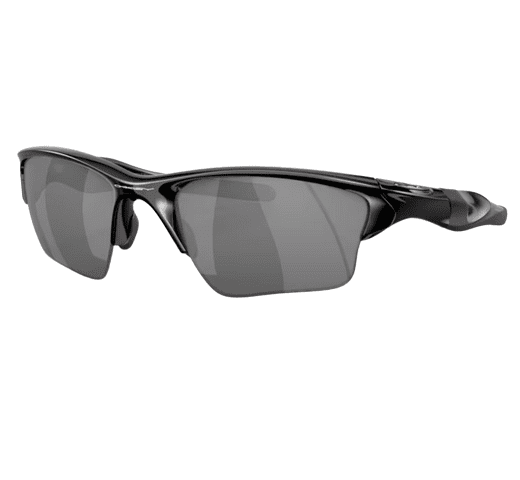 Oakley Half Jacket 2.0 XL Polished Black Frame w/ Black Iridium Lenses