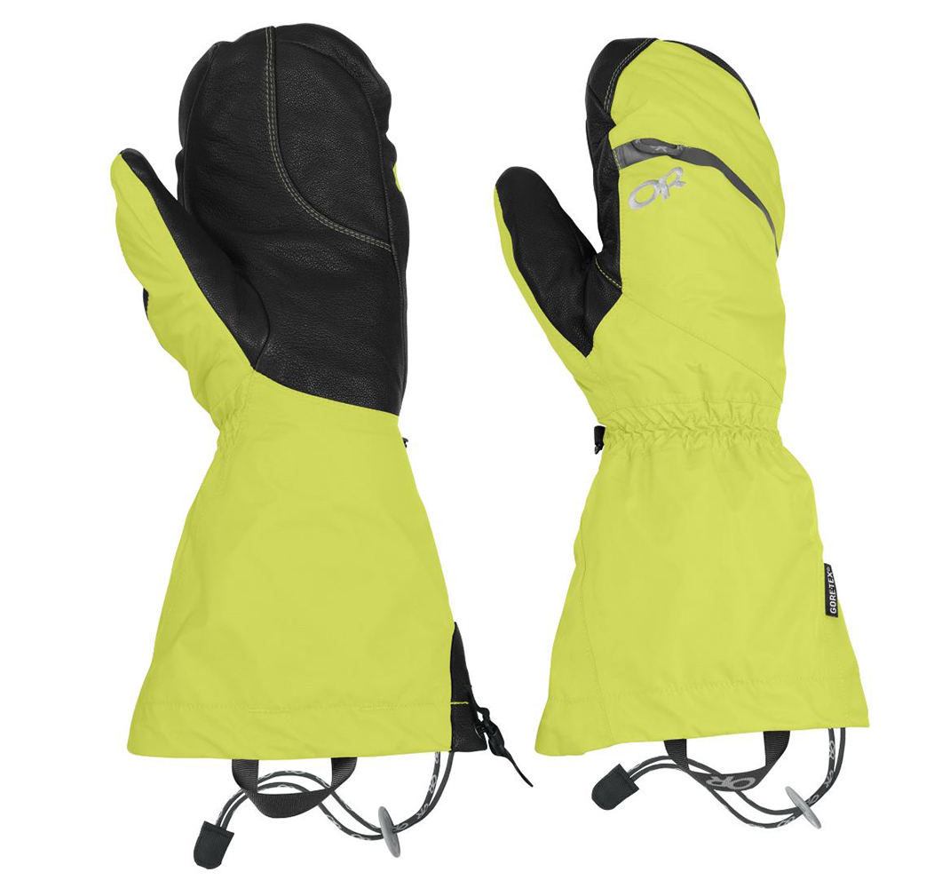 Outdoor Research Alti Mitts Lemongrass (Close Out)