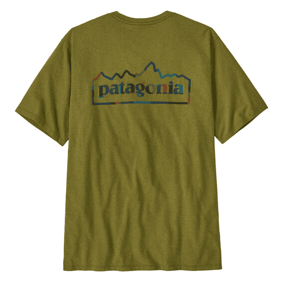 Patagonia Mens Unity Fitz Responsibili-Tee Graze Green