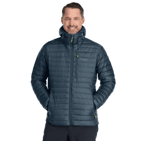 Rab Mens Microlight Alpine Jacket Orion Blue