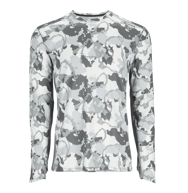 Simms Mens SolarFlex Crew Regiment Camo Cider/ Cinder (close out)