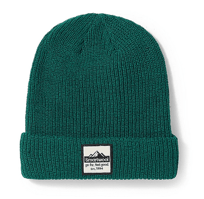 Smartwool Patch Beanie Emerald Green Heather