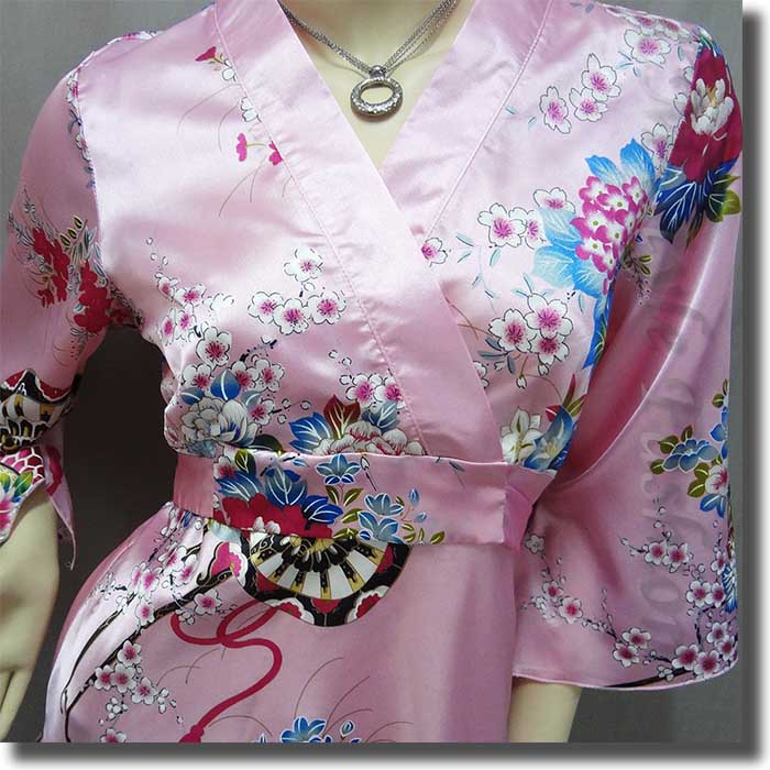 Japan Kimono Style Top Pink