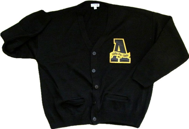 Fraternity Letter Cardigans