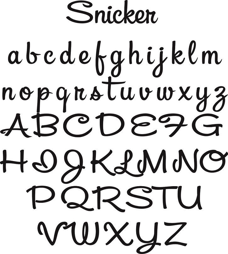 Snicker Font