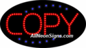 Copy LED Sign