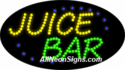 Animated Juice LED Sign
