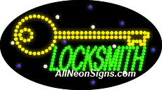 Animated Locksmith / Logo LED Sign
