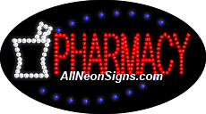 Animated Pharmacy LED Sign