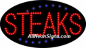 Steaks LED Sign