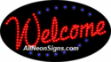 Animated Facial Waxing LED Sign