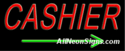 Cashier LED Sign