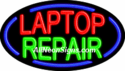 Laptop Repair Neon Sign