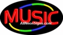 Music Neon Sign