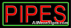 Pipes Neon Sign
