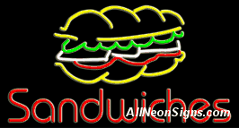 Sandwiches Neon Sign