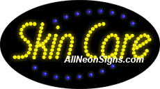 Skin Care LED Sign