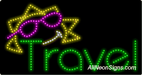 Travel LED Sign