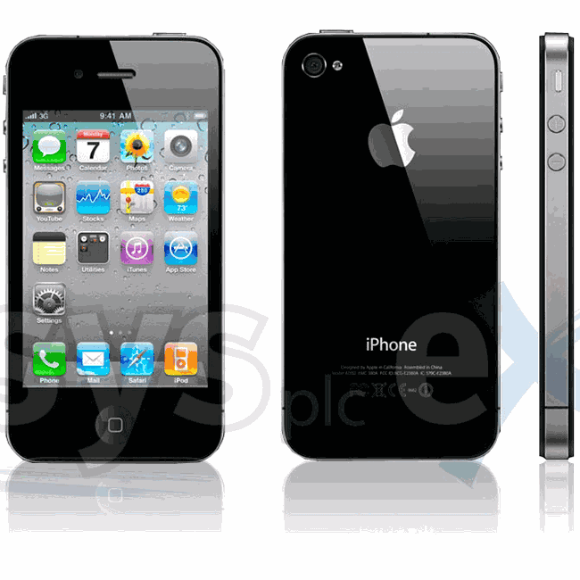 Apple iphone 4g 32gb black unlocked phone