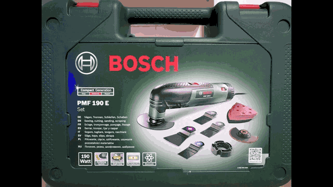 Bosch PMF 190 E Multifunctional Allrounder Oscillating Multi-Tool with ...