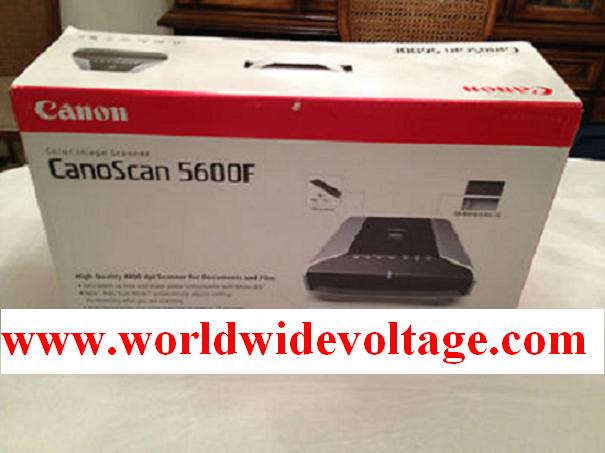 Canon 5600f 220 volt 50/60 hz canon scanner