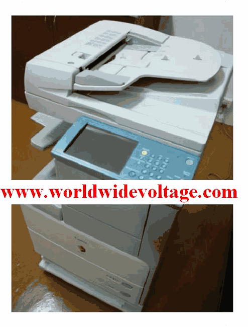 Canon ir2870 copier for 220 volts only