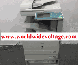 Canon ir3025 copier for 220 volts only