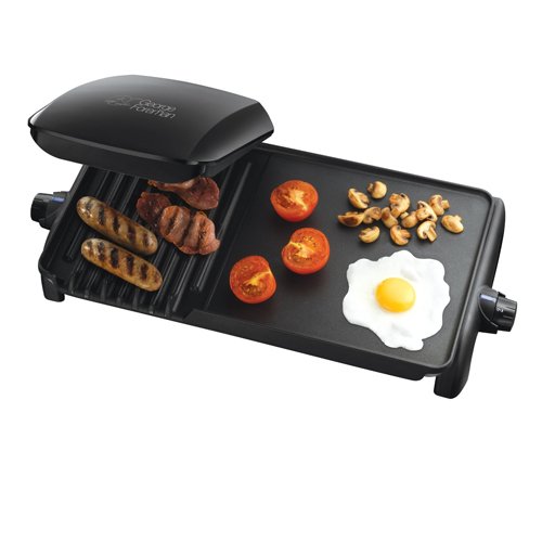 George Foreman 18603 Ten portion Grill and Griddle Black 220 VOLT NOT FOR USA