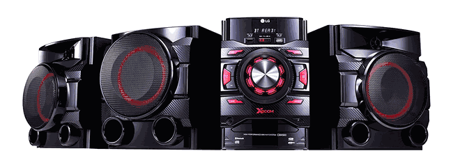 LG LOUDR CM4560 700 W Home Audio System with Auto DJ, DJ Effect and ...