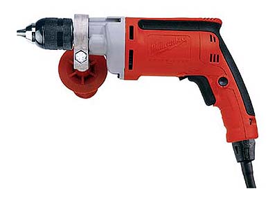 Milwaukee 0302 220-240 volt heavy-duty 13mm magnum drill with fixtec ...