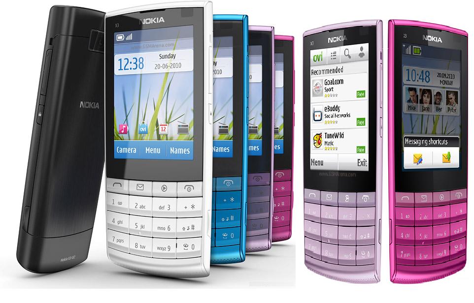Nokia X3 Features