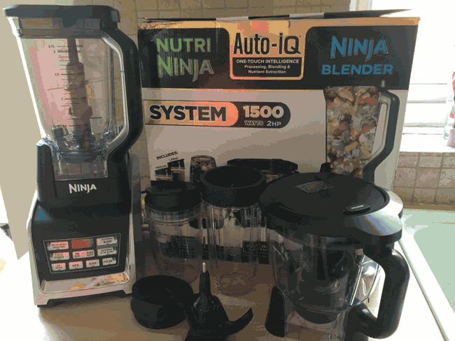 Nutri Ninja Complete Kitchen System with Nutri Ninja 1500W - BL682 ...
