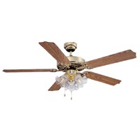 Sakura 52" wooden polish ceiling fan for 220 volt