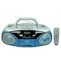Sanyo mcdv199m vcd/cd radio cassette recorder for 110-240 volts