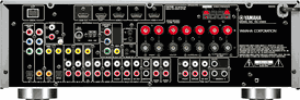 Yamaha rx-v665 7.2 channel digital receiver for 110-240 volts
