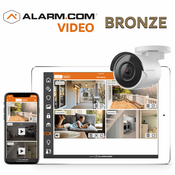 2GIG Residential Home Bronze Video Surveillance Services (Powered by ...