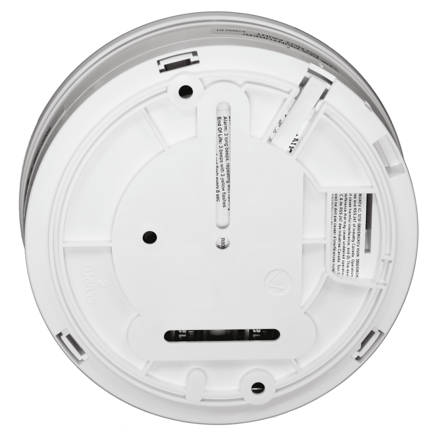 5800SMOKEV - Resideo Honeywell Home Wireless Smoke/Heat Detector (for ...