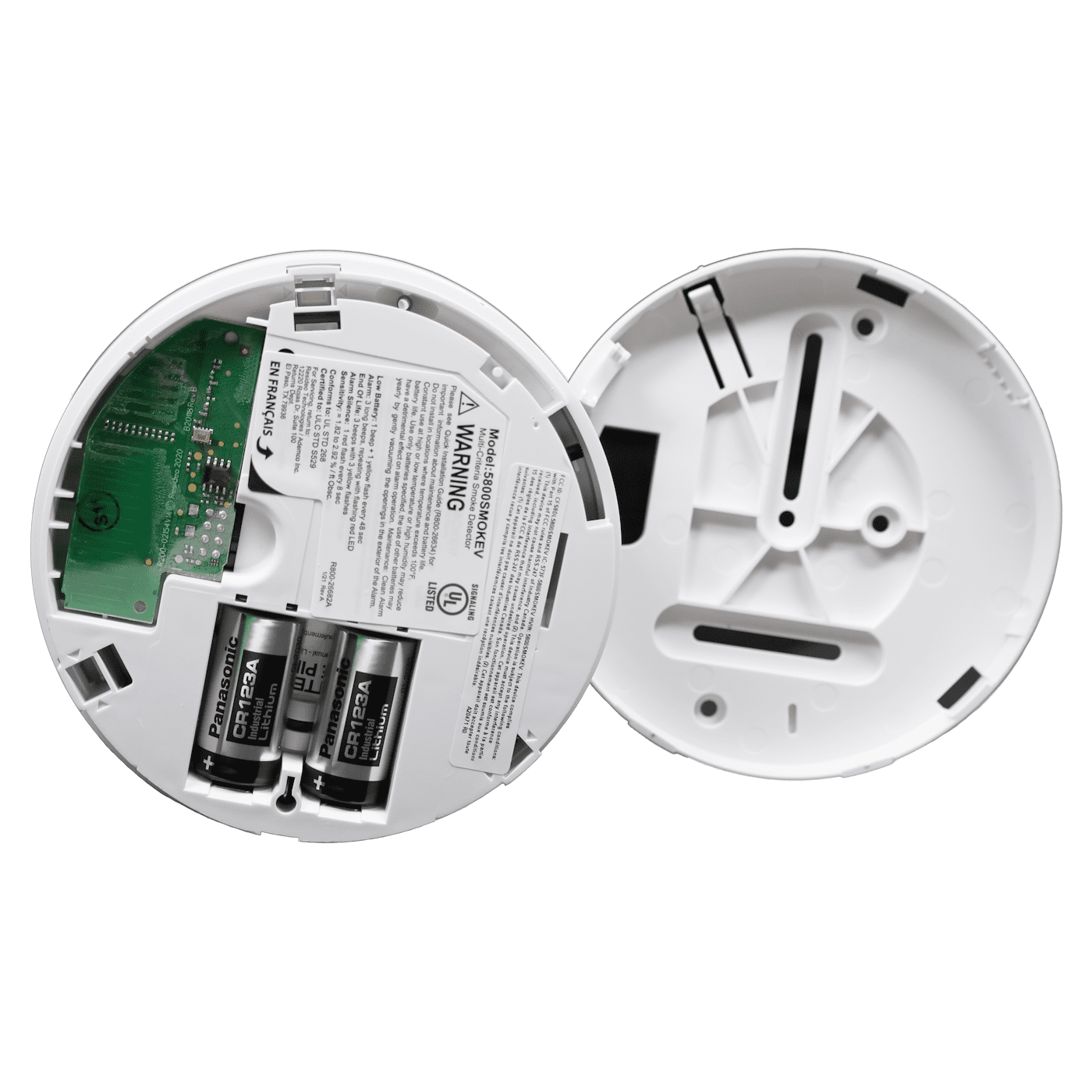 5800SMOKEV - Resideo Honeywell Home Wireless Smoke/Heat Detector (for ...