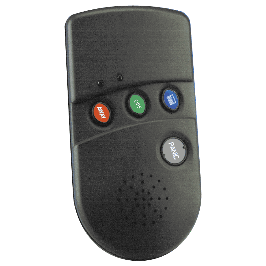 5804BDV - Resideo Honeywell Home 4-Button Remote Alarm Keyfob (Talking ...