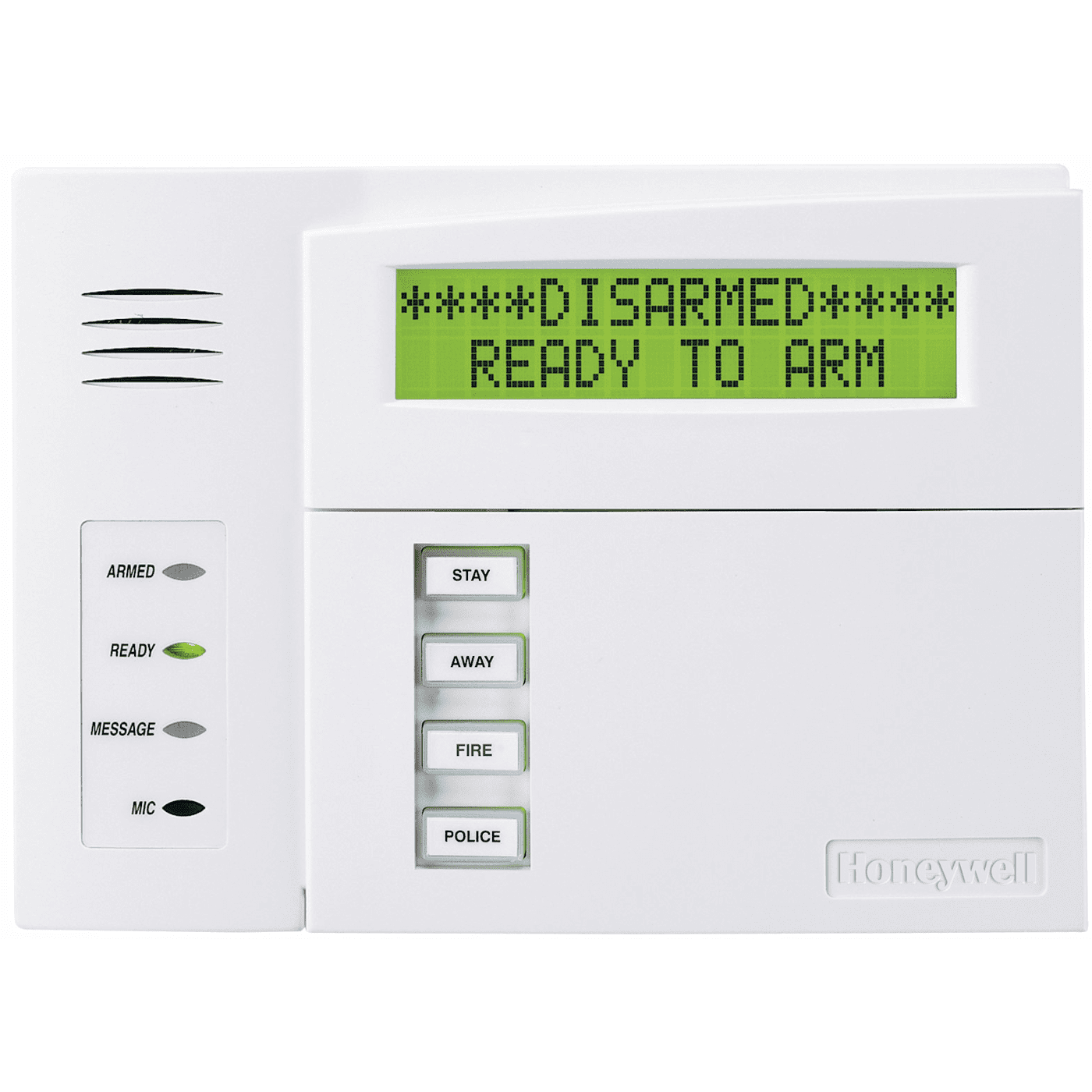 6160V - Honeywell Home Hardwired Alpha-Display Talking Alarm Keypad ...