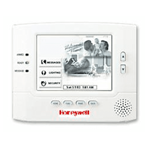 6270 - Honeywell Home Hardwired Black/White Graphic Touchscreen Display ...