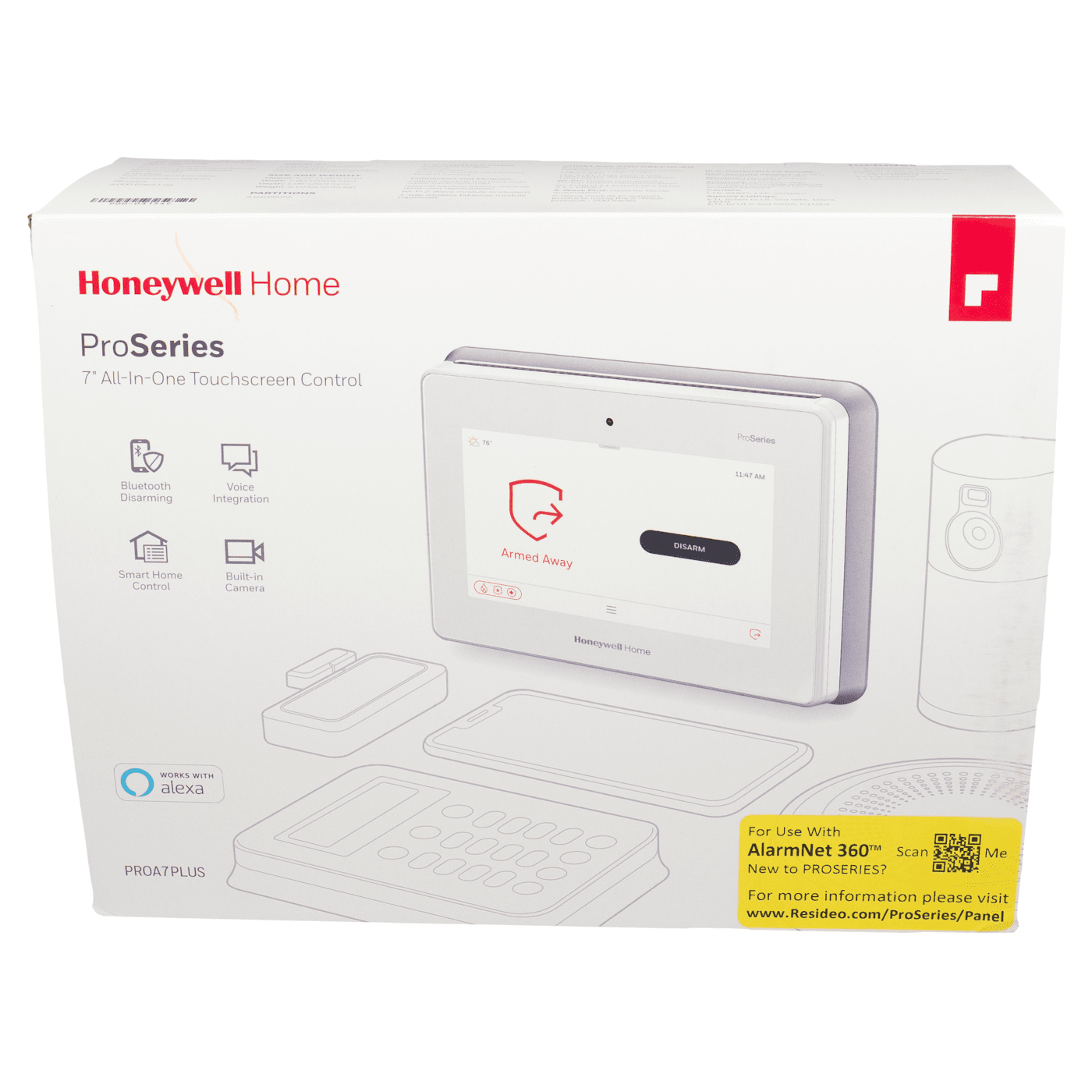 PROA7 - ProSeries Wireless Touchscreen Alarm Control Panel (Branded for ...