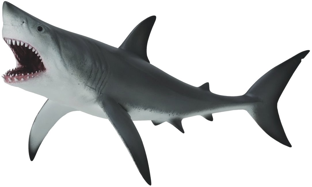 CollectA Great White Shark - Open Jaw Ready to Eat #88729