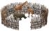 CollectA Boma Fence #89464 - Rustic Wildlife Enclosure