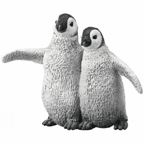 CollectA Emperor Penguin Chicks #88964 - Two Cute Chicks