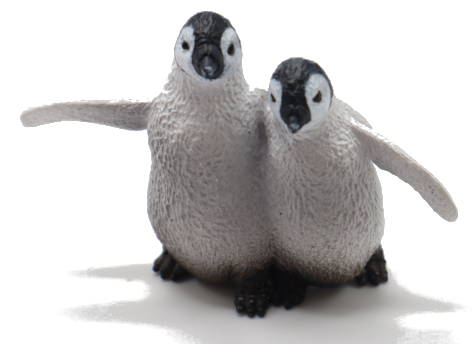 CollectA Emperor Penguin Chicks #88964 - Two Cute Chicks
